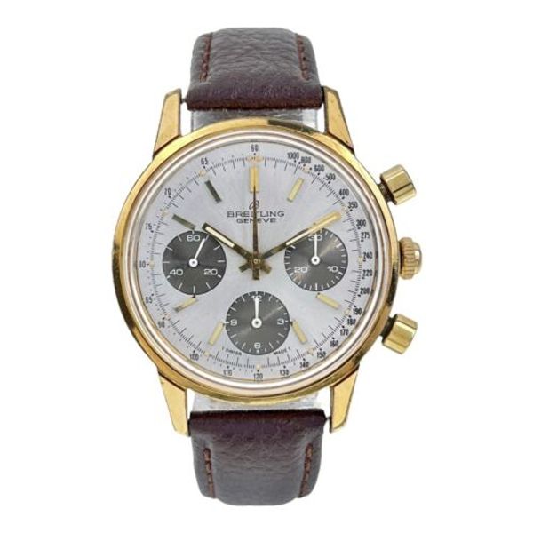 1970s Breitling Gold-Plated 'Long Playing' Chronograph Ref. 815 Top ...