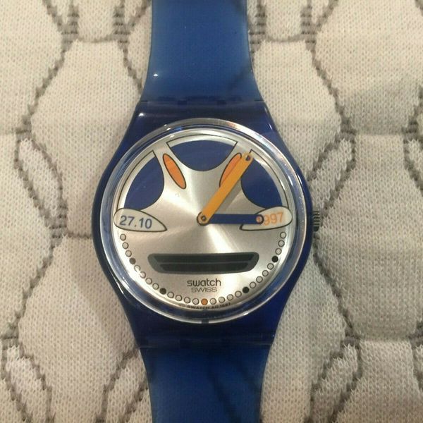 New Limited Edition Vintage 1997 Swatch Special Smart Car Gents Watch ...