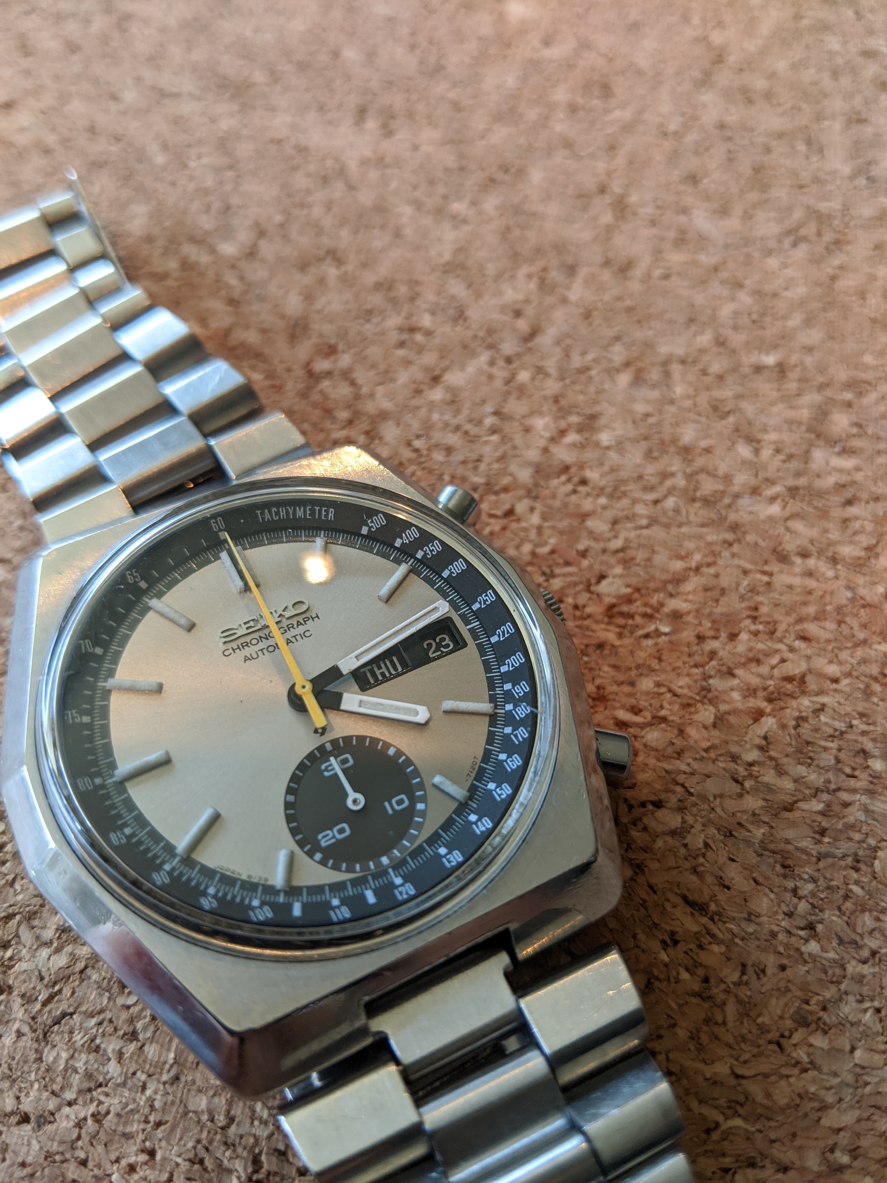 [WTS] Seiko 6139-7080 automatic chronograph with octagonal case ...