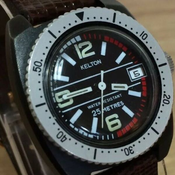 Gents Vintage 'kelton' (timex) Diving Style Watch 1970s | WatchCharts