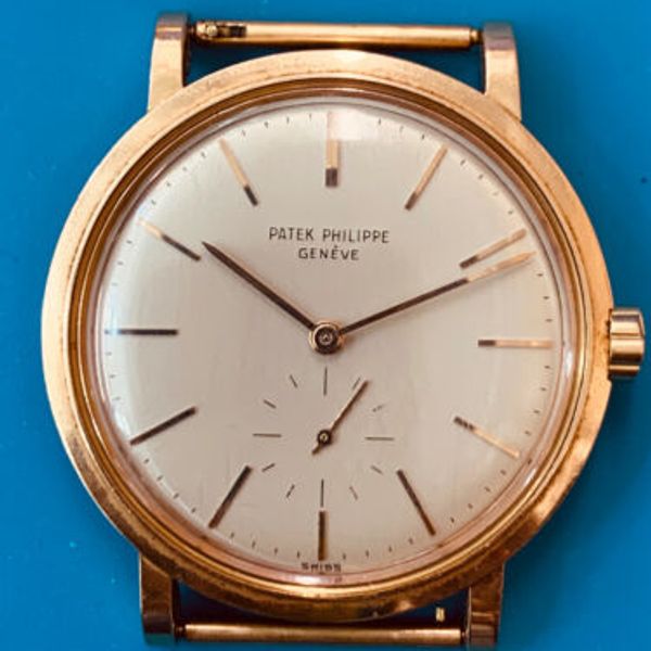 Patek Philippe Rare Ref 3429 Calatrava Rose Gold (502) | WatchCharts ...