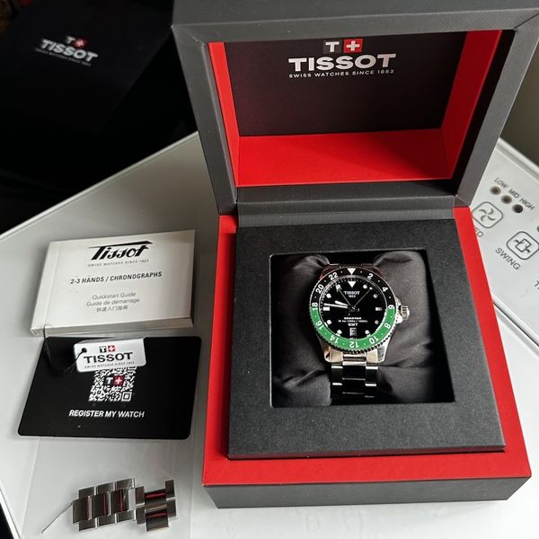 Tissot Seastar 1000 GMT Date Starbucks Quartz *MINT* | WatchCharts ...