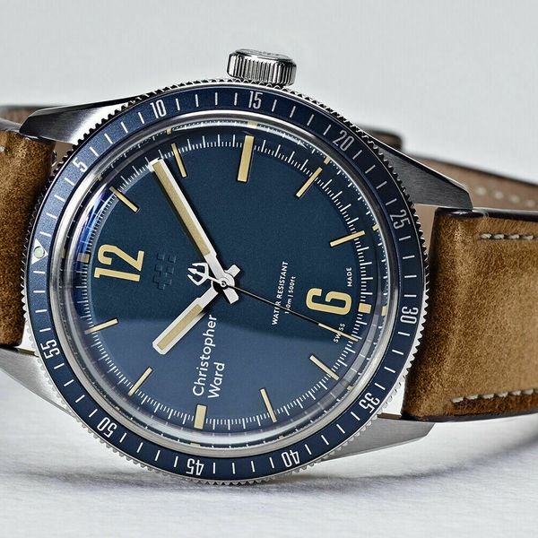 Christopher Ward C65 Trident Diver - Swiss Mechanical Manual Watch ...