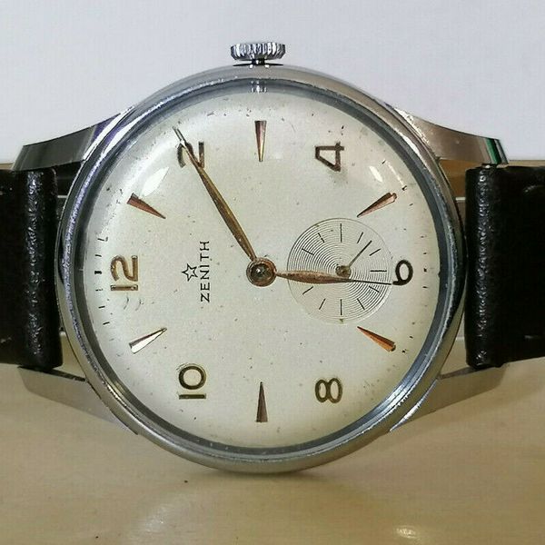 Zenith Star Manual Cal 126 Jumbo 37mm excluding crown | WatchCharts