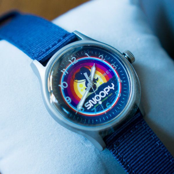 Limited TIMEX X SPACE SNOOPY MK1 40mm Watch NASA 50th Anniversary ...