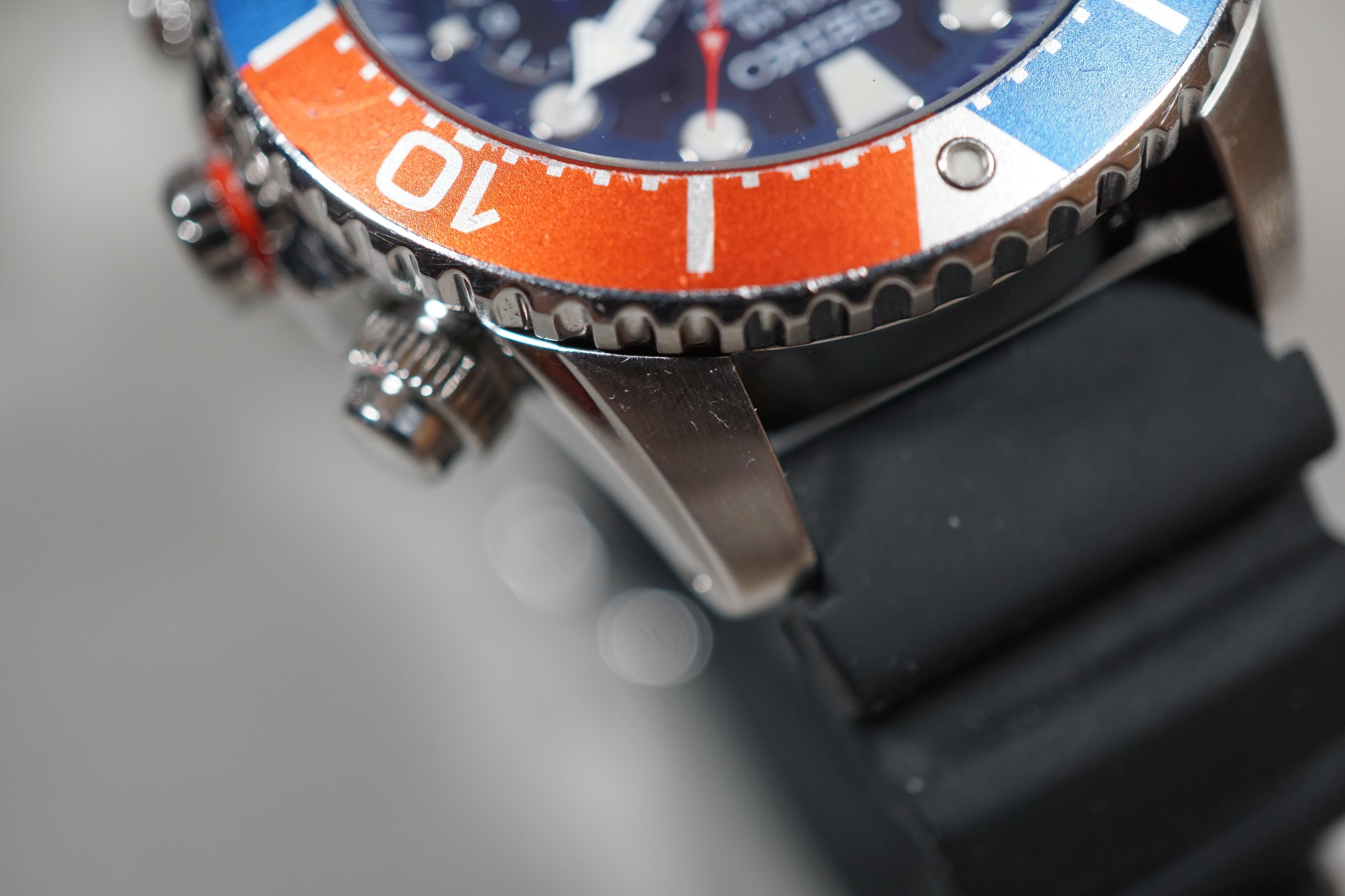 [WTS] Seiko Prospex SSC019 V175 Pepsi Divers 200M Solar Quartz Watch ...