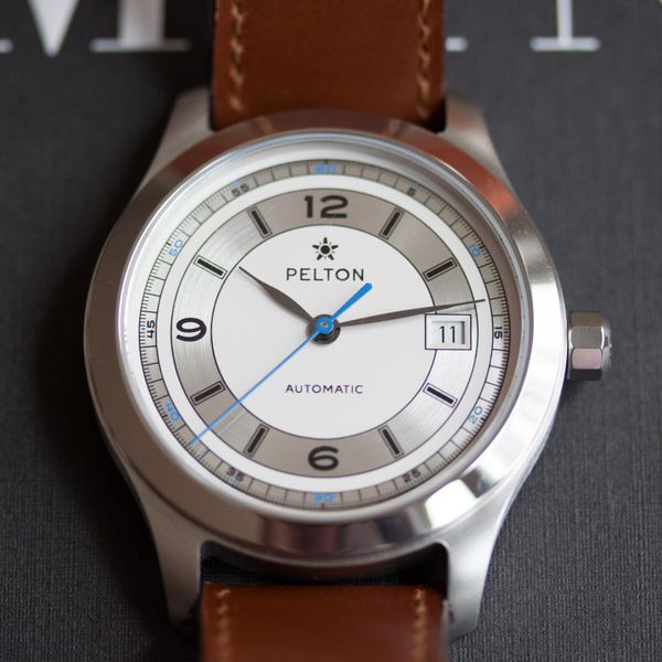 FS: Pelton Sector, Silver Dial & Blue Seconds Hand, with Your Choice of ...