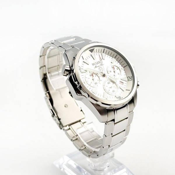 Bulova 96B255 Marine Star Watch Stainless Steel Calendar Six-Hand ...