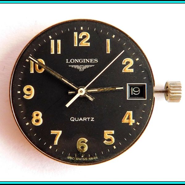 LONGINES cal 950.2 - Movement, Dial & Crown - All Original - Swiss ...