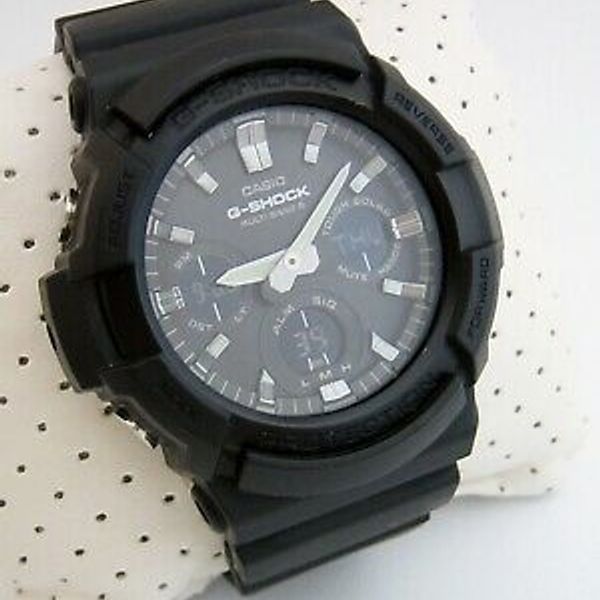 CASIO G-SHOCK WAVECEPTOR WATCH GAW-100B-1AER TOUGH SOLAR BLACK GENUINE | WatchCharts