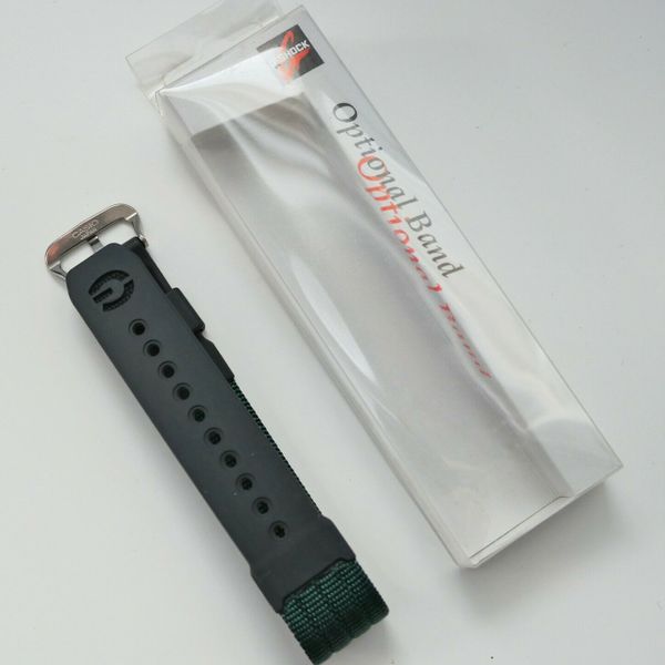 ORIGINAL NOS CASIO G SHOCK G-SHOCK STRAP BELT MILITARY DARK GREEN ...