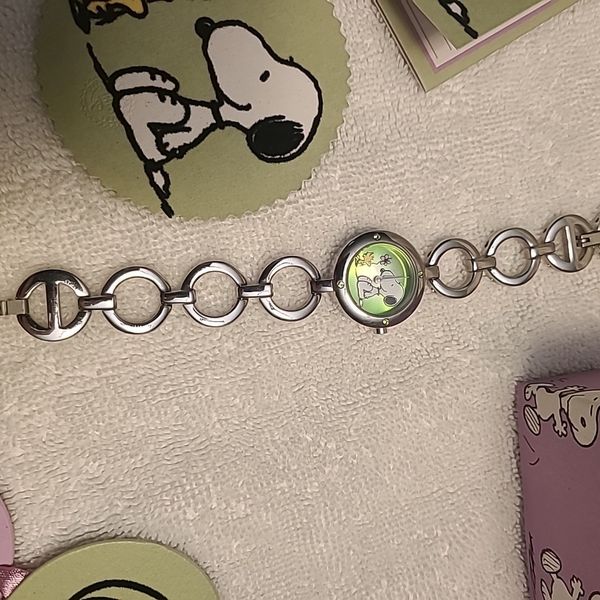 Peanuts Snoopy Ladies Wristwatch FOSSIL Watch Limited to 2,000 w/Box ...