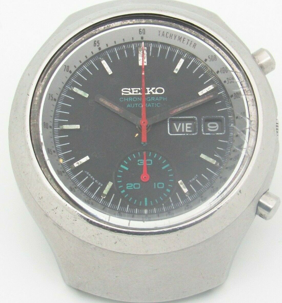 Seiko Helmet Automatic 6139-7100 Chronograph Watch | WatchCharts