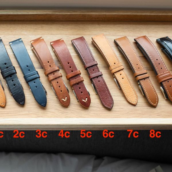 [WTS] 19mm Leather Straps - Bulang&Sons / JPM, B&R, Hirsch, etc ...