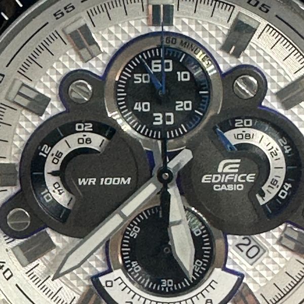 CASIO EDIFICE MEN WATCH EF-554D-7AV | WatchCharts Marketplace