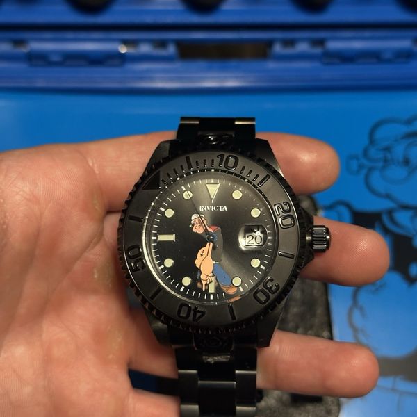 Menâ s Invicta Grand Diver POPEYE Limited Edition 1330/3000 Automatic ...