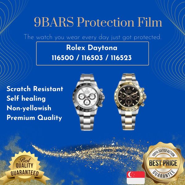 9BARS ROLEX PROTECTION FILM ALL MODELS | WatchCharts Marketplace
