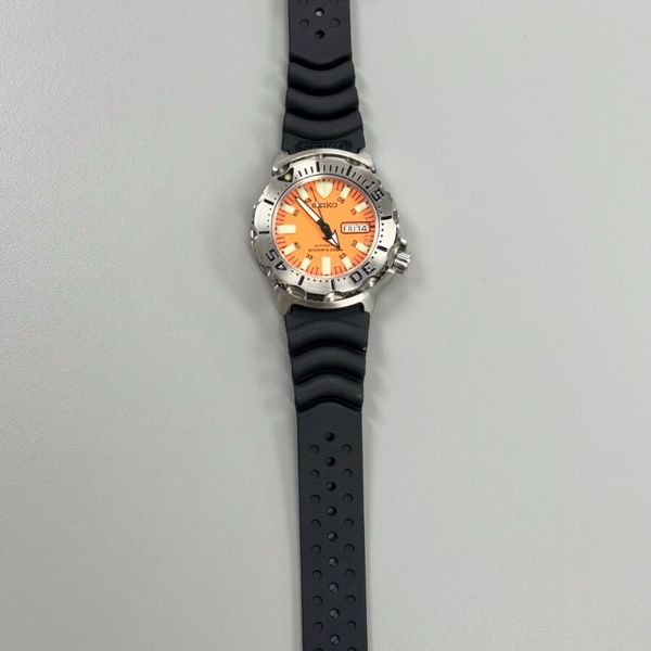 Seiko Monster Orange Men's Watch - SKX781 | WatchCharts Marketplace