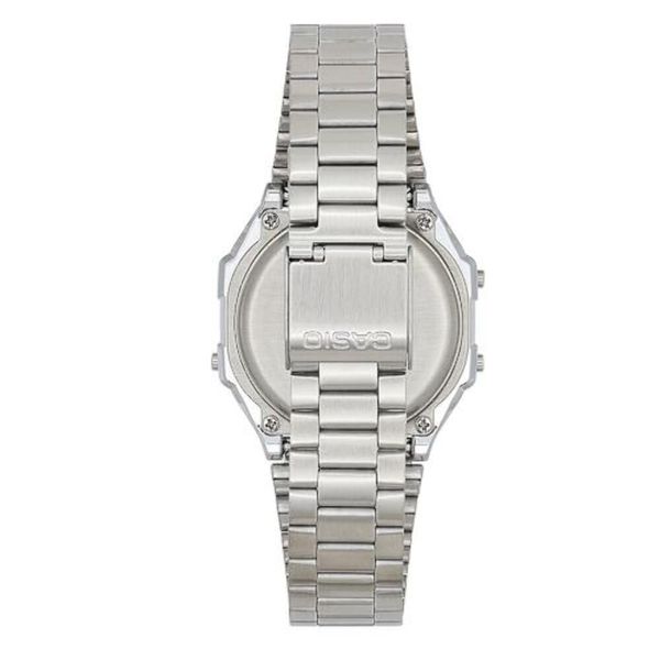 Casio A168wa 1w A168 Vintage Series Silver Digital Watch | WatchCharts ...