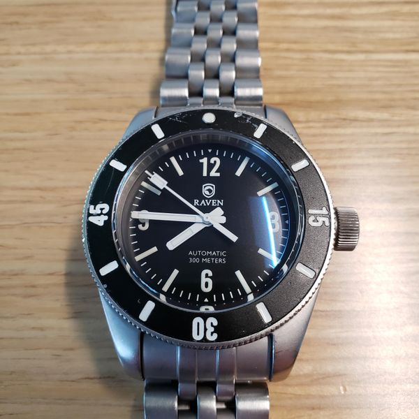 [WTS] Raven Trekker 40mm Dive Watch - Full Kit | WatchCharts Marketplace