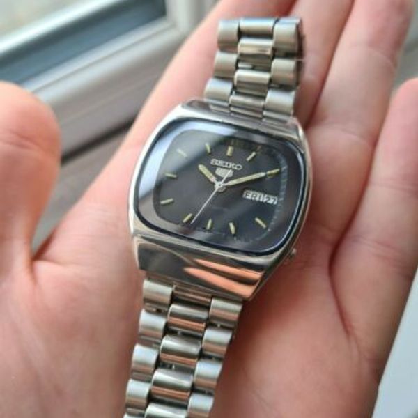 VINTAGE 1981 MEN'S SEIKO 5 AUTOMATIC DAY DATE WATCH 80S 6309-522A ...