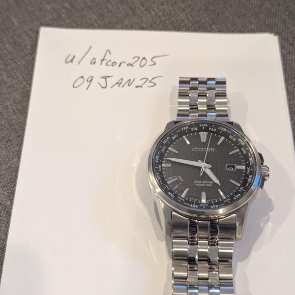 [WTS] Citizen World Time Eco-Drive - BX1000-57E | WatchCharts Marketplace