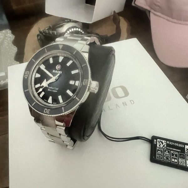 Rado Captain Cook Automatic Blue Dial Men's Watch R32105203 ...