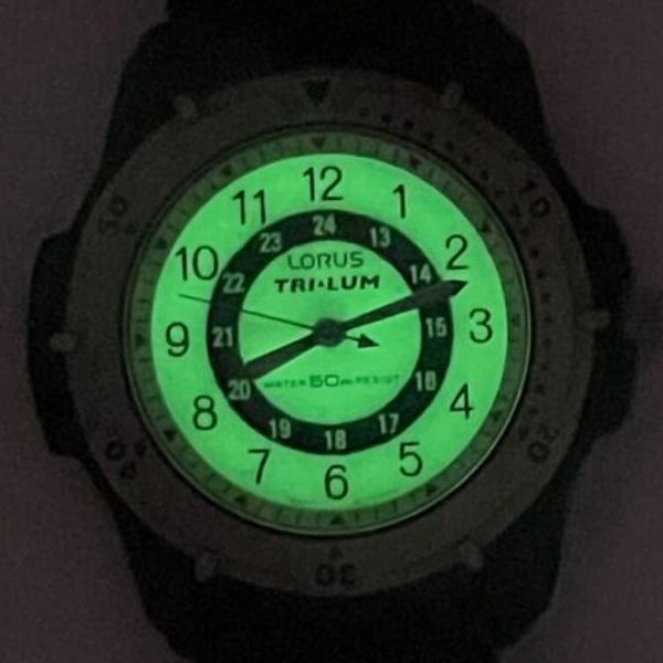 Lorus By Seiko Tri-Lum Solar Powered Original Great Condition Rarity ...