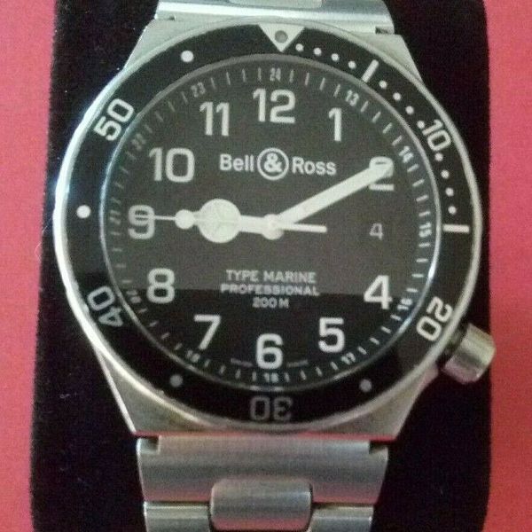 Watch bell & ross type marine black | WatchCharts Marketplace