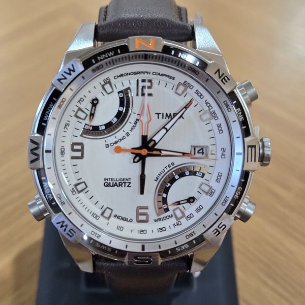 TIMEX 1854 MEN'S WATCH - T49866- INTELLIGENT QUARTZ- CHRONOGRAPH - NEW ...