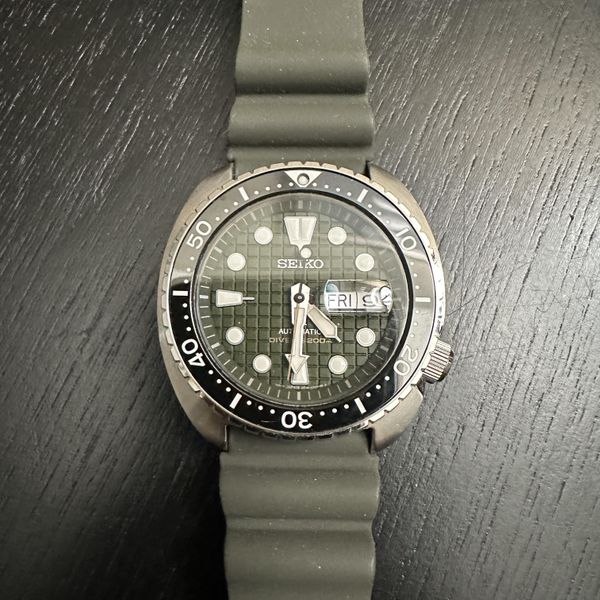 [WTS] Seiko SRPE05 King Turtle Green Grenade Dial | WatchCharts Marketplace