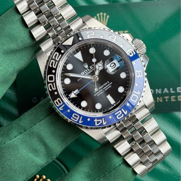 FSOT: New 2024 Rolex Gmt Master II Batgirl 126710BLNR | WatchCharts ...