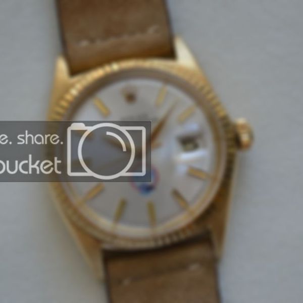 FS: Rolex Datejust ref. 1601 Yellow Gold Rare Busch Logo Dial | WatchCharts