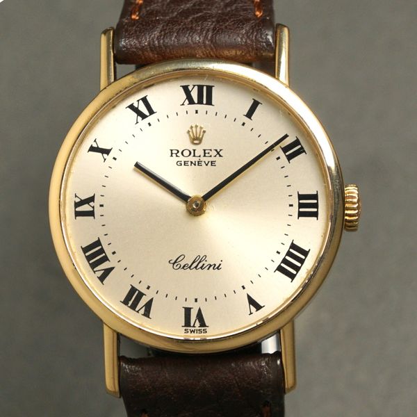 Stunning 1987 Rolex 5109 Cellini 18K Yellow Gold Woman's Watch, XLNT ...