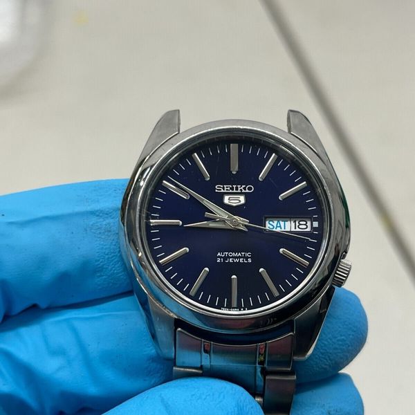 SEIKO 5 SPORT - SNKL43 Automatic Watch - Striking Blue Dial - USED ...