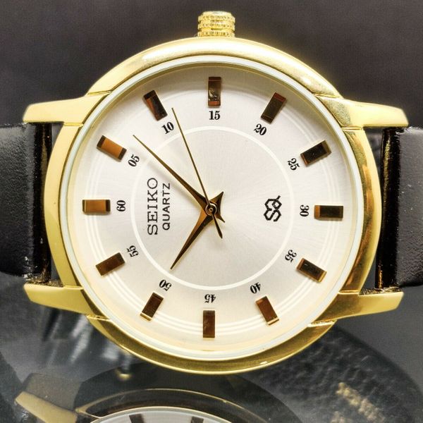 vintage seiko quartz men's japan made wrist watch | WatchCharts