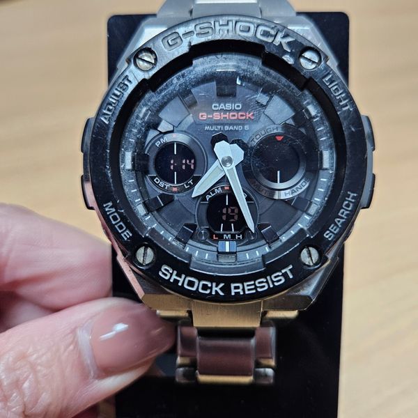 Casio G-Shock Multi Band 6 Tough Solar Watch Ref GST-W100D ...