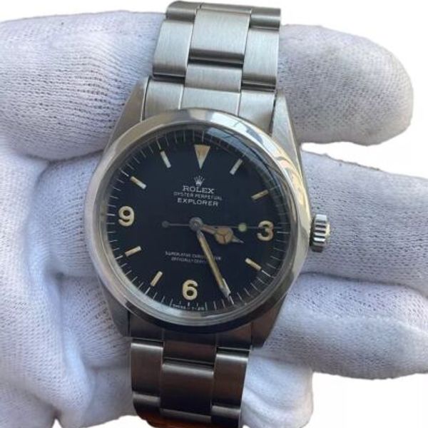 ROLEX Explorer 1016 Frog Foot Dial Automatic Stainless Steel From 1960â ...