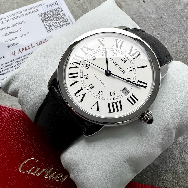 2022 - 42mm Cartier Ronde Solo Stainless Steel WSRN0022 - Automatic ...