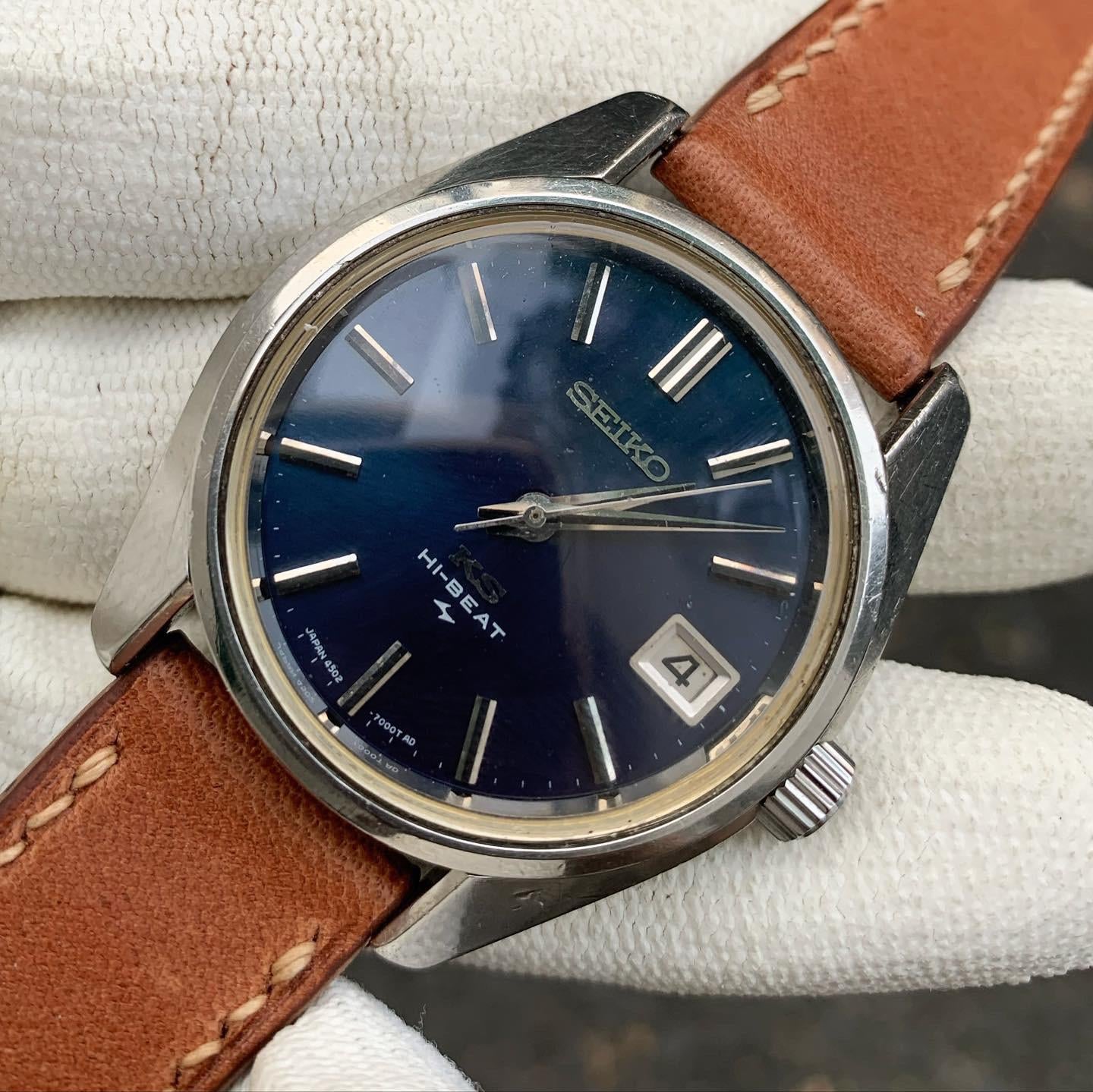[WTS] Vintage Seiko KS 4502-7000. Hibeat 36000 bph. | WatchCharts Marketplace