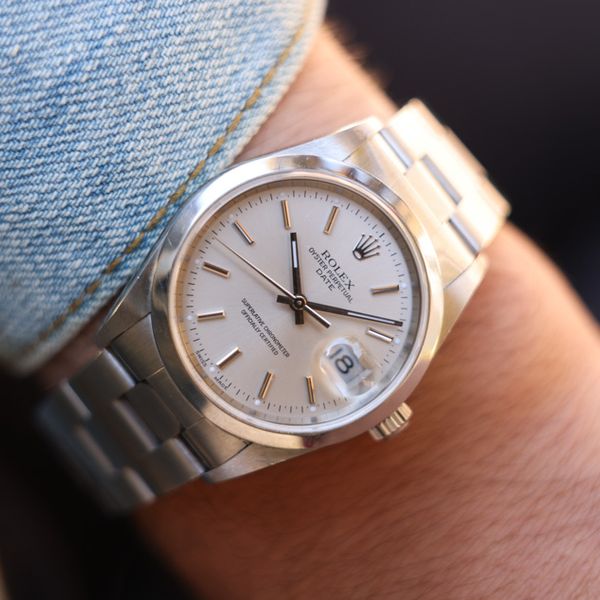 FS: 2001 Rolex Date Ref. 15200 | Silver Dial | Box and Papers ...
