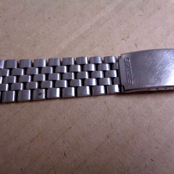 Vintage Seiko Bracelet Japan Stainless Steel | WatchCharts Marketplace