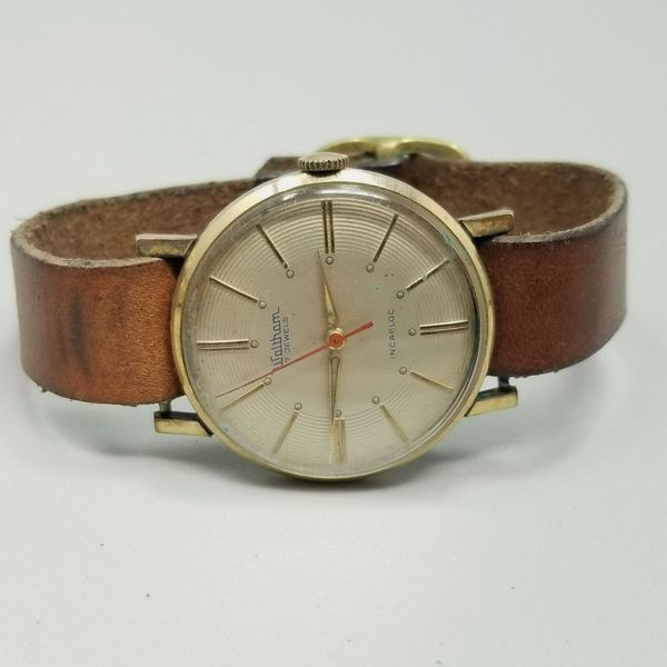 Vintage Waltham Incabloc 17 Jewels Wrist Watch Mechanical AS IS | WatchCharts Marketplace