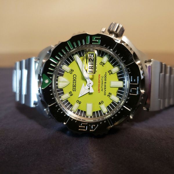Seiko Green Monster Limited Edition SKZ277 Price as of September 2025 ...