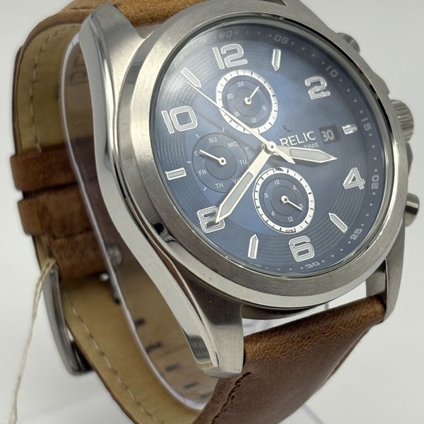 Menâ s RELIC By FOSSIL Wrist Watch â Reloj De Hombre Marca RELIC By ...