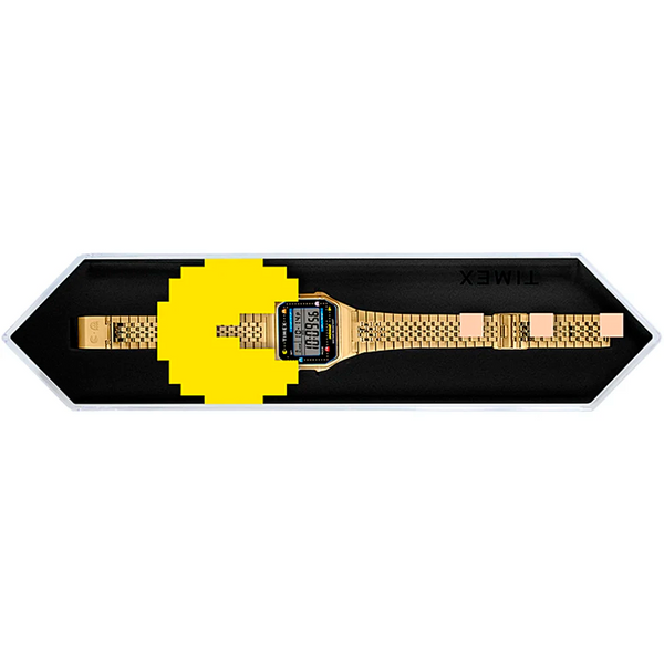 Timex T80 X PAC-MAN 34mm Digital Stainless Steel Unisex Watch TW2U31900 ...