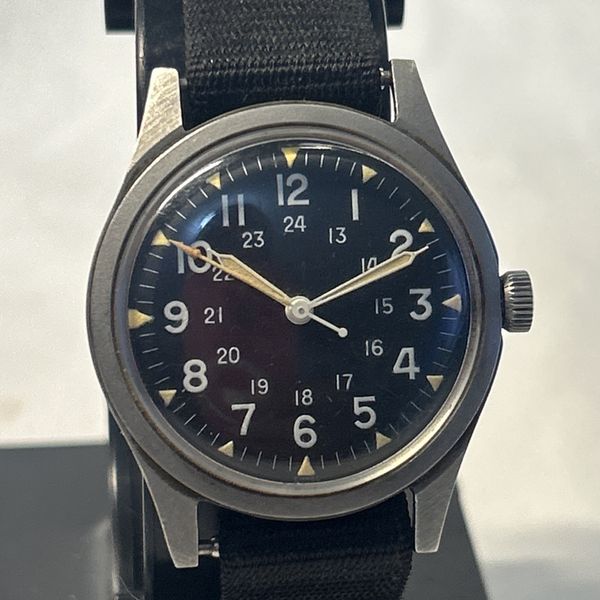 Benrus MIL-W-3818B DTU-2A/P Vietnam Era Military Field Wrist Watch ...