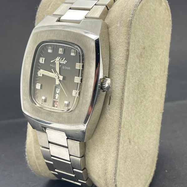 Vintage Mido Multi-Star Automatic Day/Date Watch Excellent Condition ...