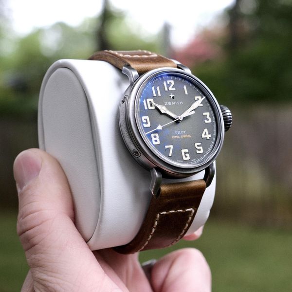 [WTS] Zenith Pilot Type 20 Green 40mm Aged Steel Watch with 2x OEM ...