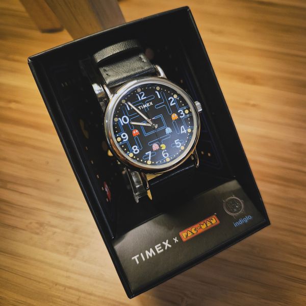 ð TIMEX Pac Man Weekender Collaboration Model Watch TW2V06100 ð ...